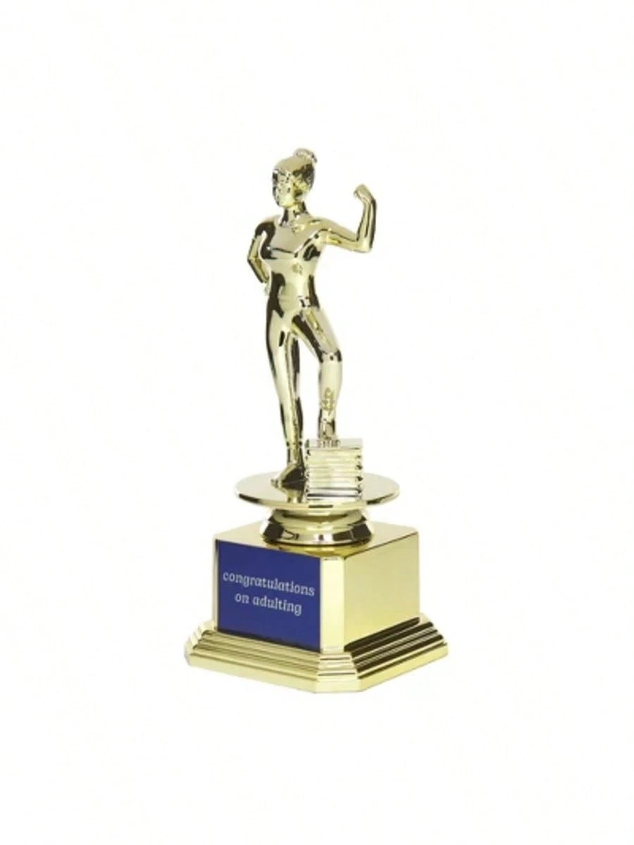 Congrats On Adulting Unweighted Trophy | SHEIN USA