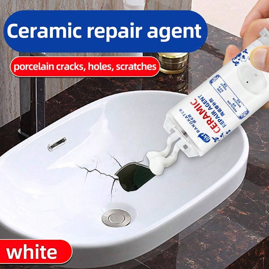 Ceramic Repair Agent: 1 Bottle Of Extrusion Glue, Used For Sealing And ...