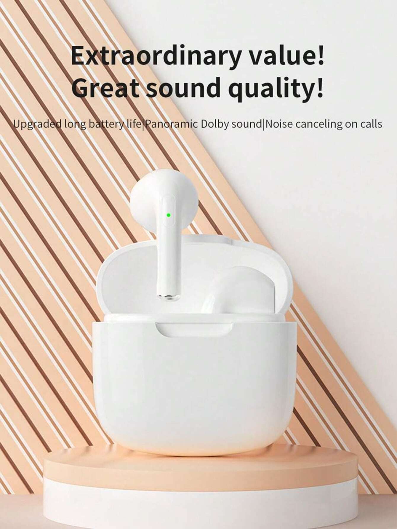 WZZM Latest Upgraded A2 TWS True Wireless Headphones Mini Compact ...