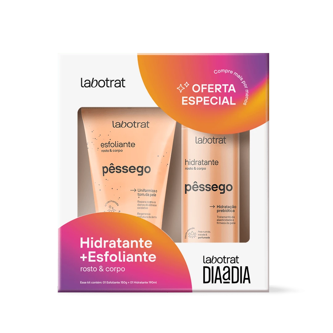Labotrat Peach Body And Facial Exfoliating And Moisturizing Kit | SHEIN USA