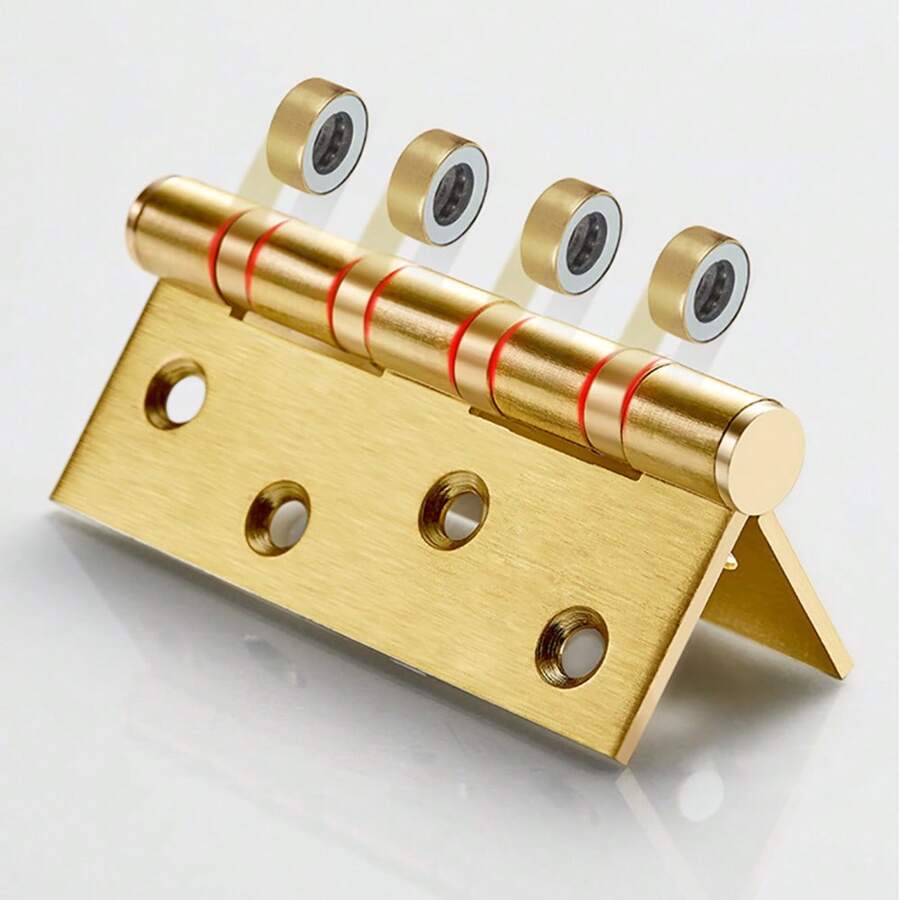 Stainless Steel 3.0 Thickened Heavy Door Mute Hinge 4 Inch Ball Bearing ...