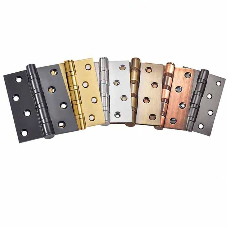 Stainless Steel 3.0 Thickened Heavy Door Mute Hinge 4 Inch Ball Bearing ...