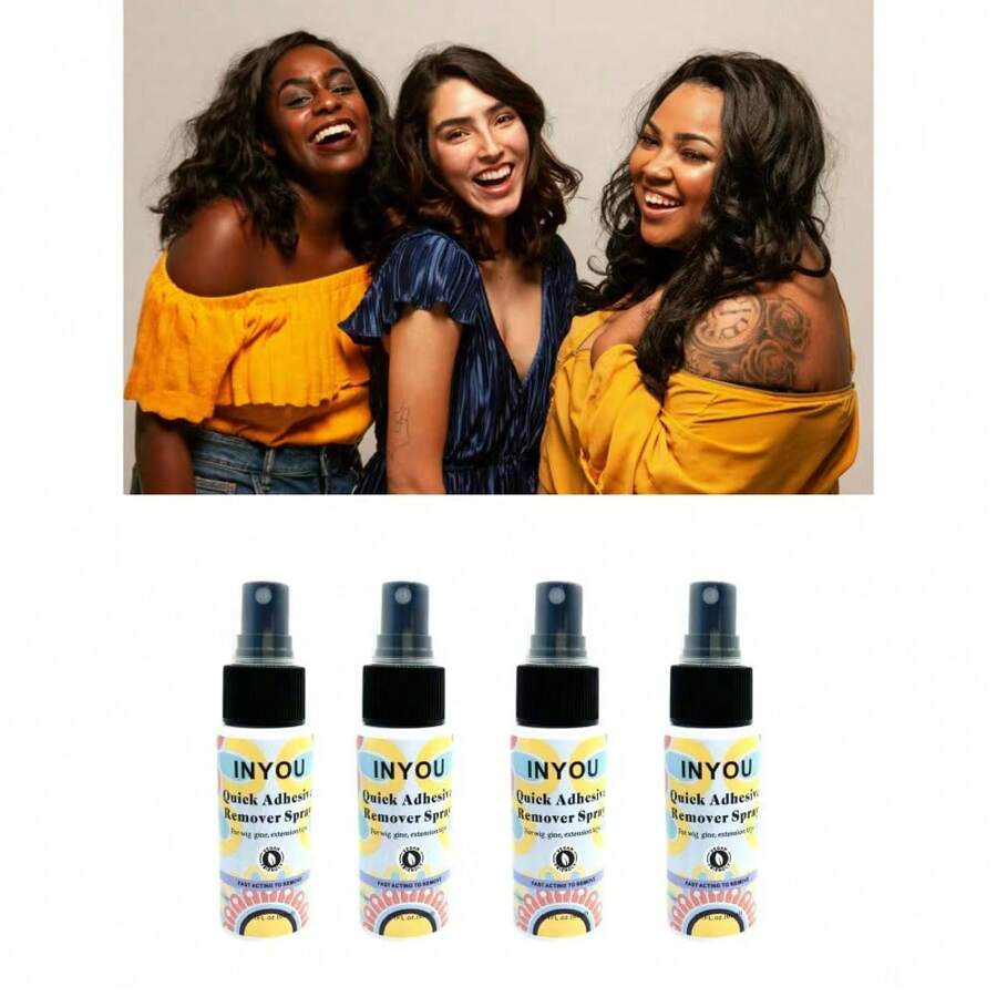 Gentle Lace Wig Removal Spray - Fast Acting, No Residue Formula, Easily ...