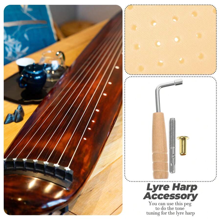 1 Set Of Lyre Harp Pegs Lyre String Peg Accessories String Fixator Pegs ...