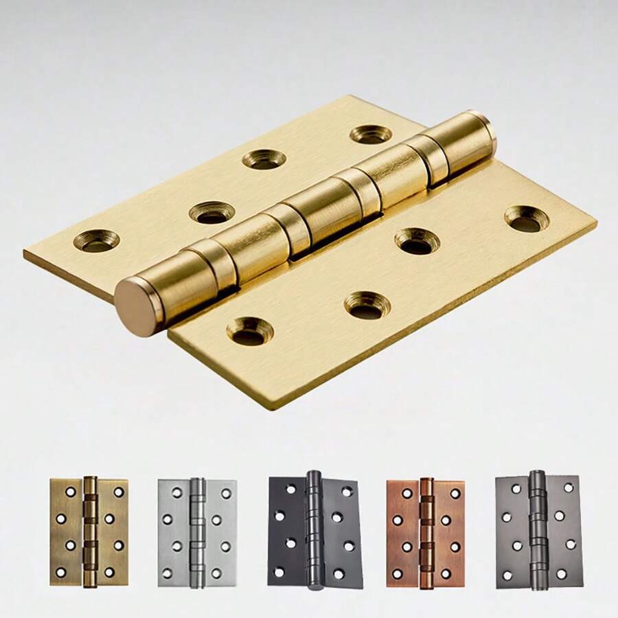 Stainless Steel 3.0 Thickened Heavy Door Mute Hinge 4 Inch Ball Bearing ...