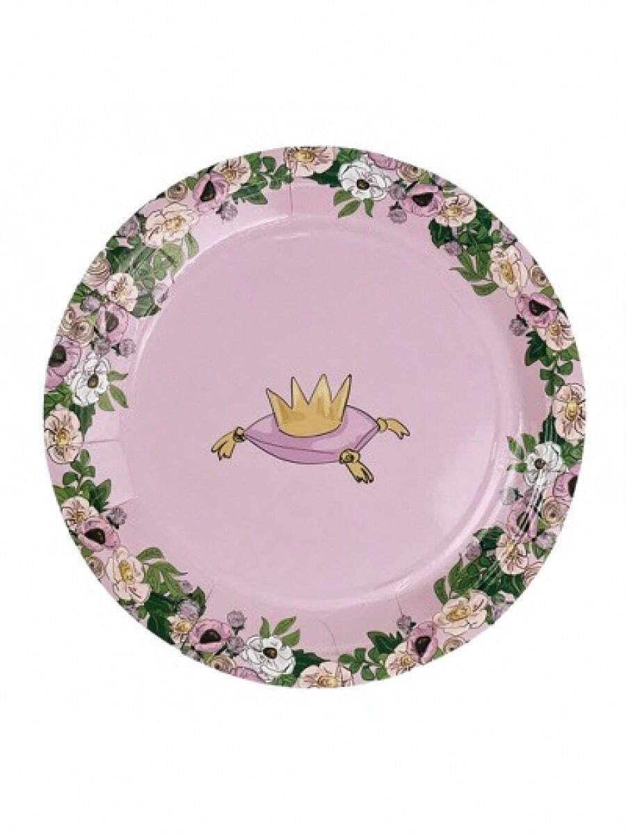 Princess Paper Party Plates 8 Ct. | SHEIN USA