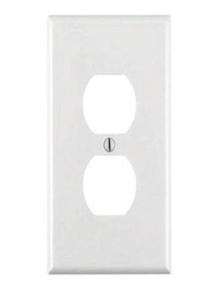 Cooper Wiring Device PJ8W 1-Gang White Recepticle Plate - Pack Of 25 ...