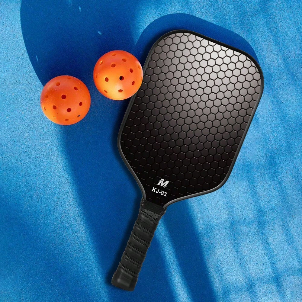 Carbon Fiber T700 Fabric Texture Pickleball Paddle, 16mm Pickleball ...