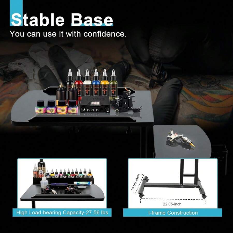 CNCEST CNCEST Tattoo Table Station Tattoo Workstation - Dual ...