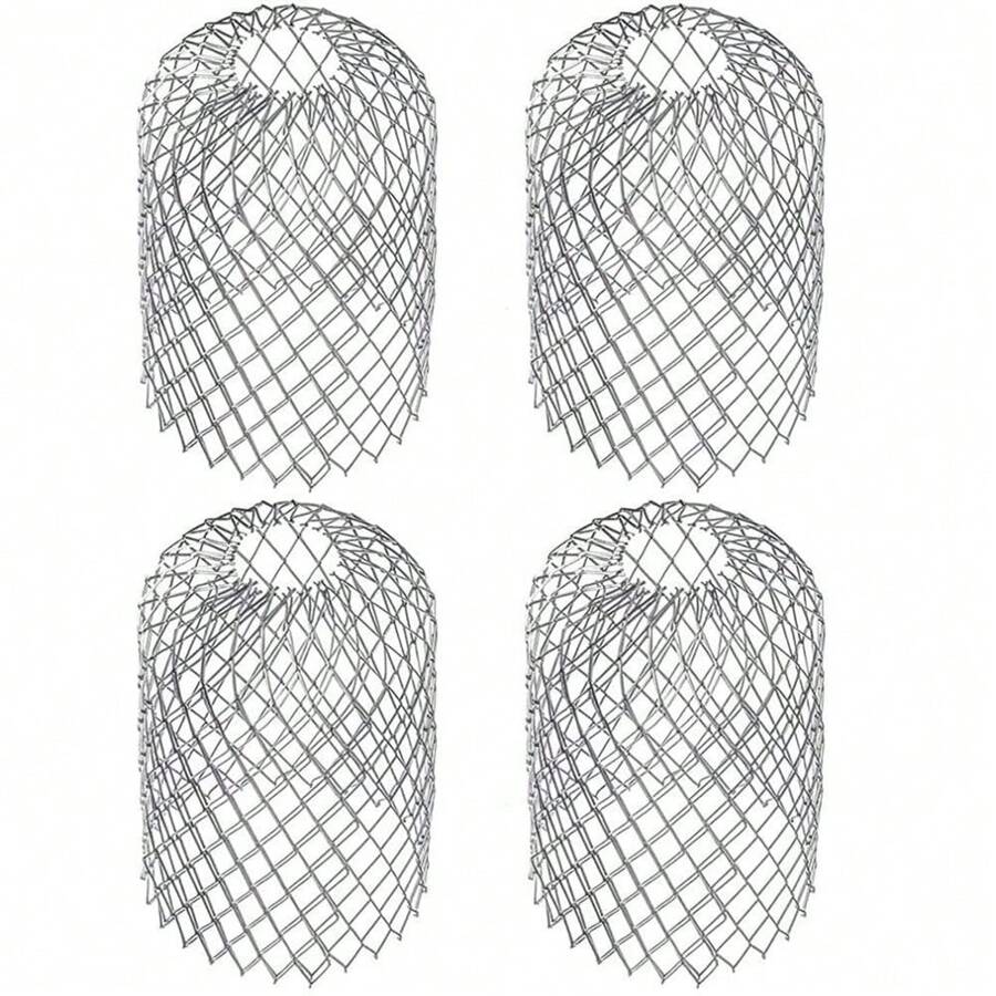 4pcs Gutter Filters, Gutter Cover Sheet Metal Gutter Screen Gutter ...