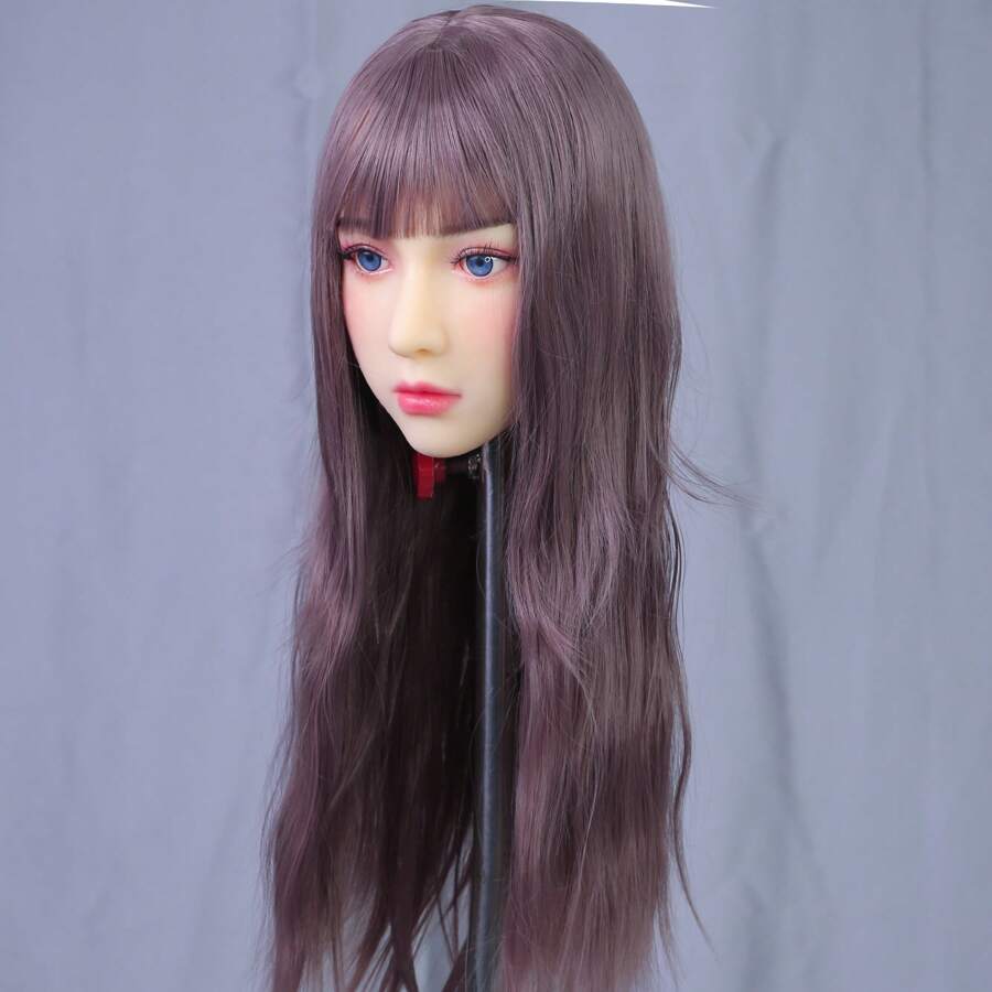 The Lifelike Sex Doll Head Is Suitable For Male Life Size With Jelly Soft Face Sex Doll Solid