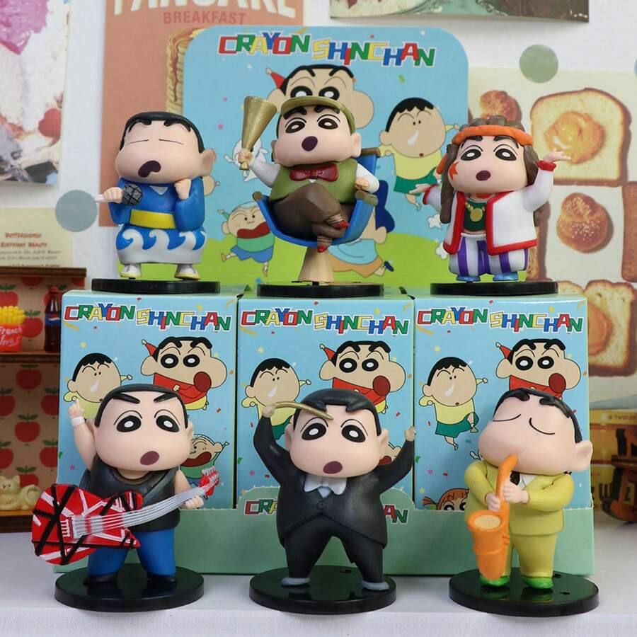 CRAYON SHINCHAN 1pc Anime Crayon Shin-Chan Musical Instrument Kawaii Q ...