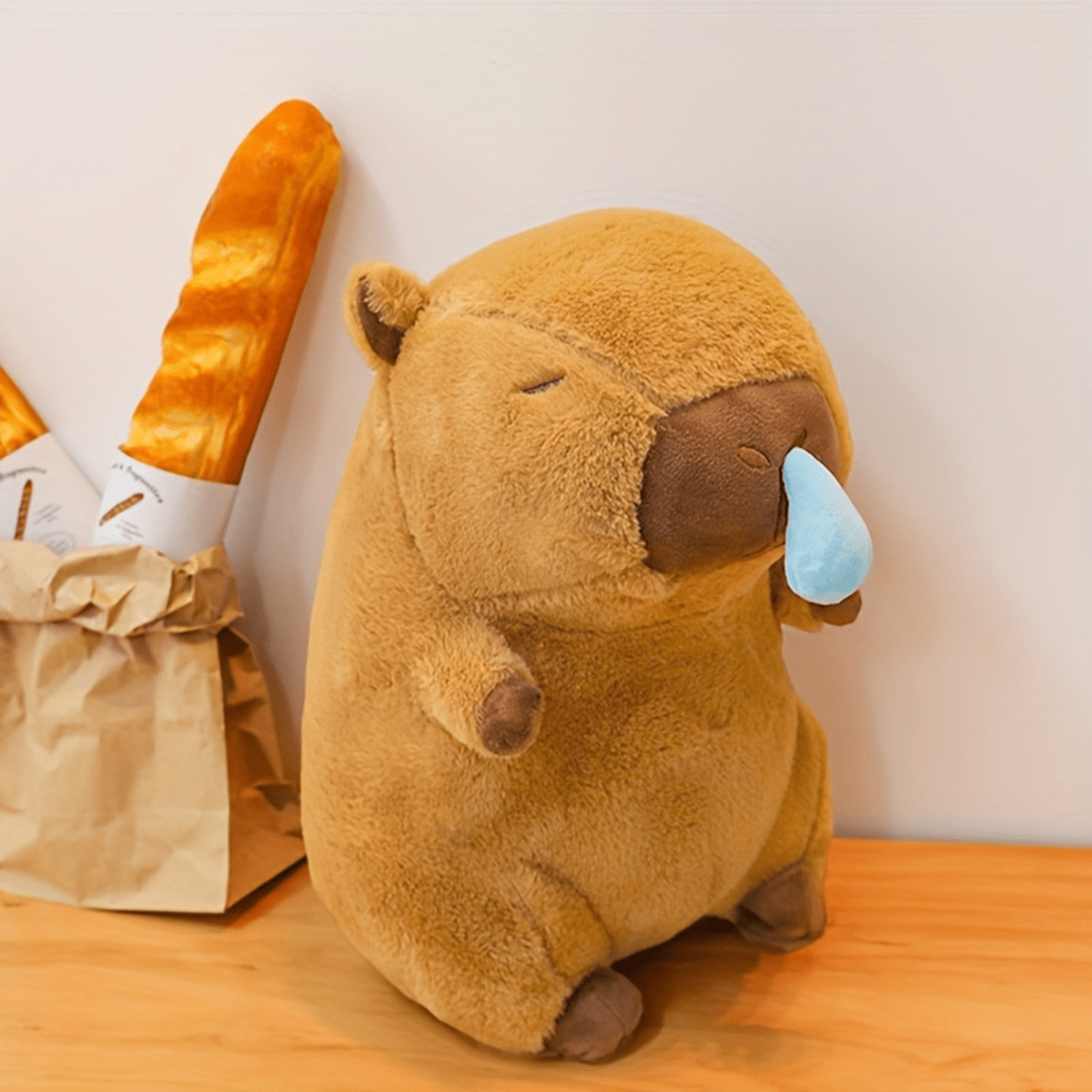 11-Inch Funny Snot Capybara Doll Cute Capybara Doll Plush Toy Fun Plush ...