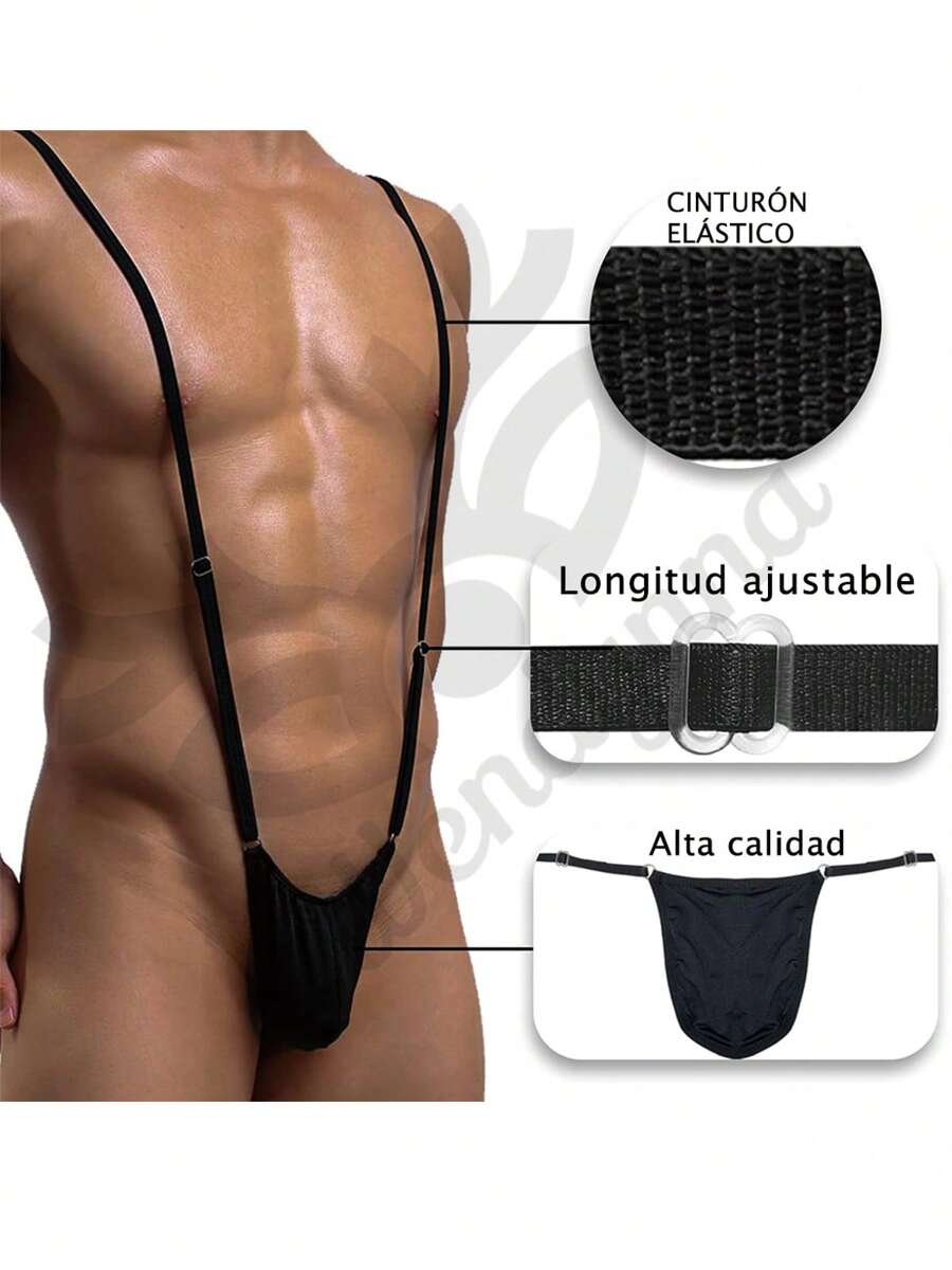 2pcs Sexy Tanga Lenceria Hombre Malla Encaje Ropa Interior Suspensorio Corset | Moda de Mujer ...