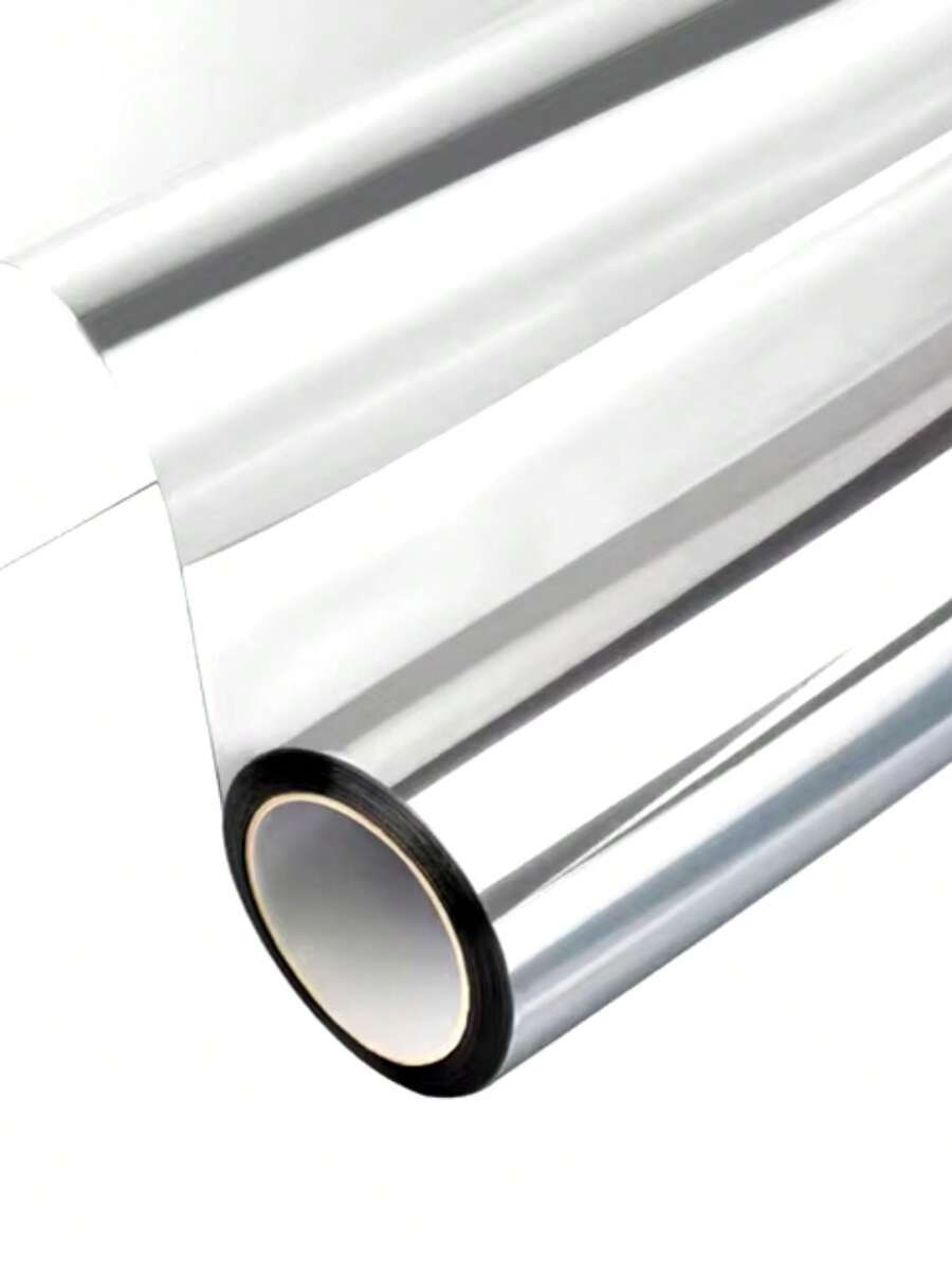 Silver/Smoke Mirrored Window Film 0.75x30m Residential And Automotive ...