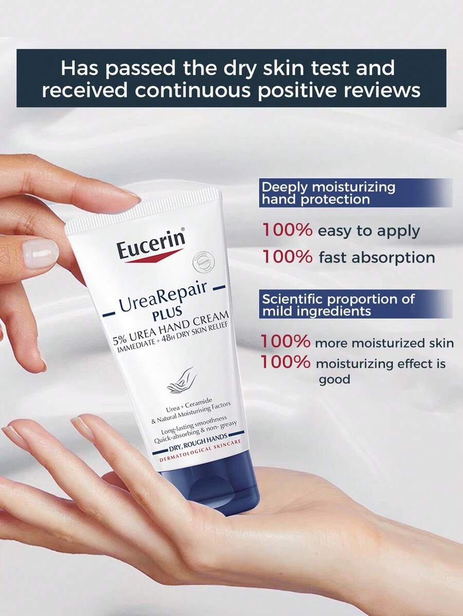 Eucerin Eucerin Hand Cream Moisturizes, Nourishes, Repairs, And Resists ...