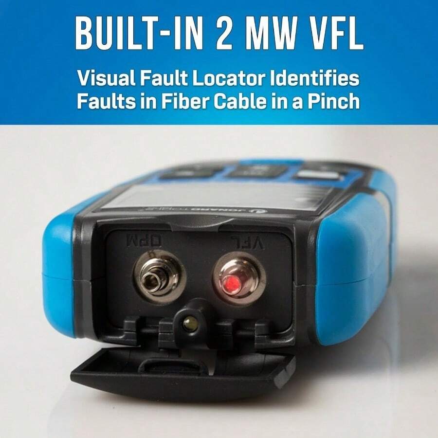 Jonard Tools FPL-5555 Fiber Power Meter (-50 To +26 DBm) W/Data Storage ...