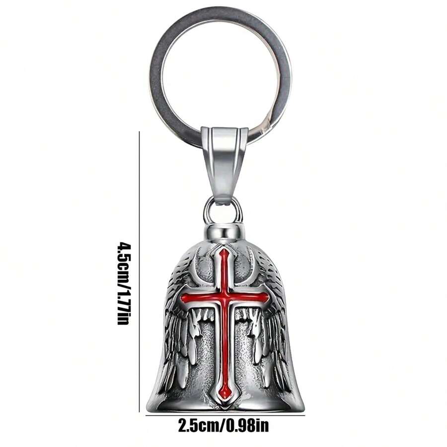 Motorcycle Bell Guardian Angel Ride Cycling Bell Chains Accessories ...