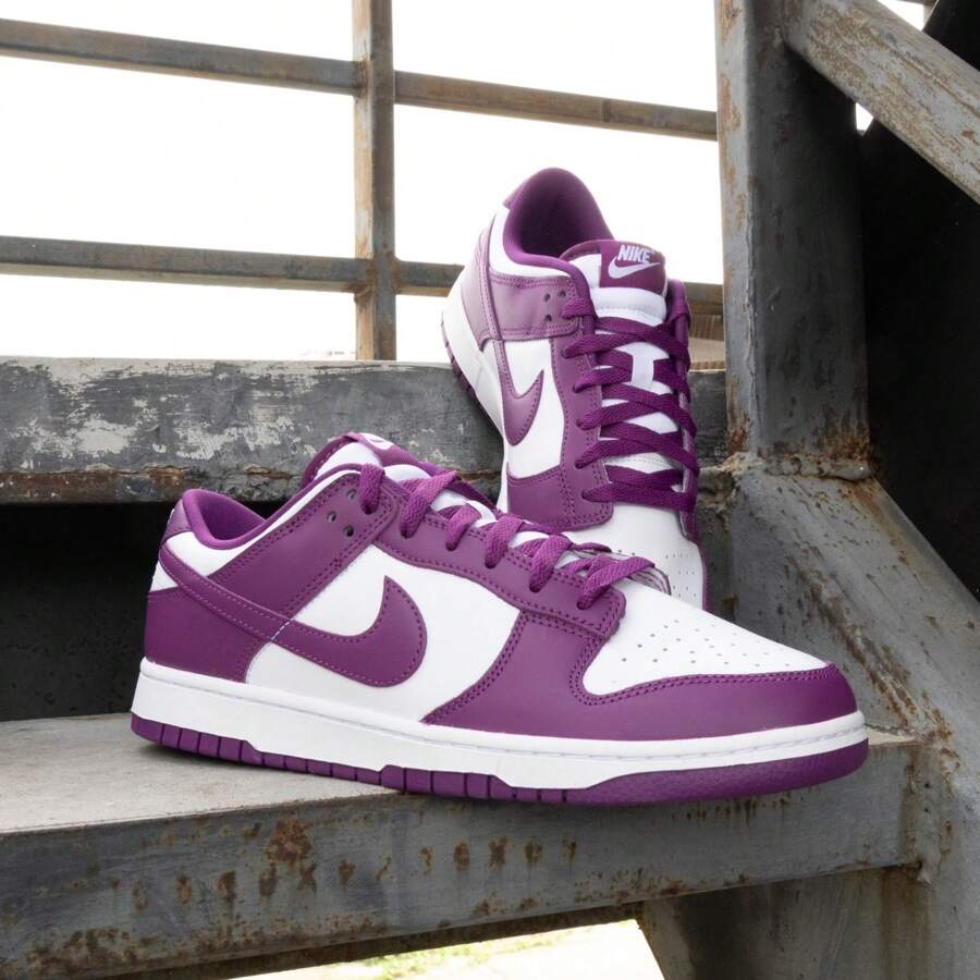 Nike Dunk Low White Viotech DV0833-107 Men's Fashion Sneaker New ...