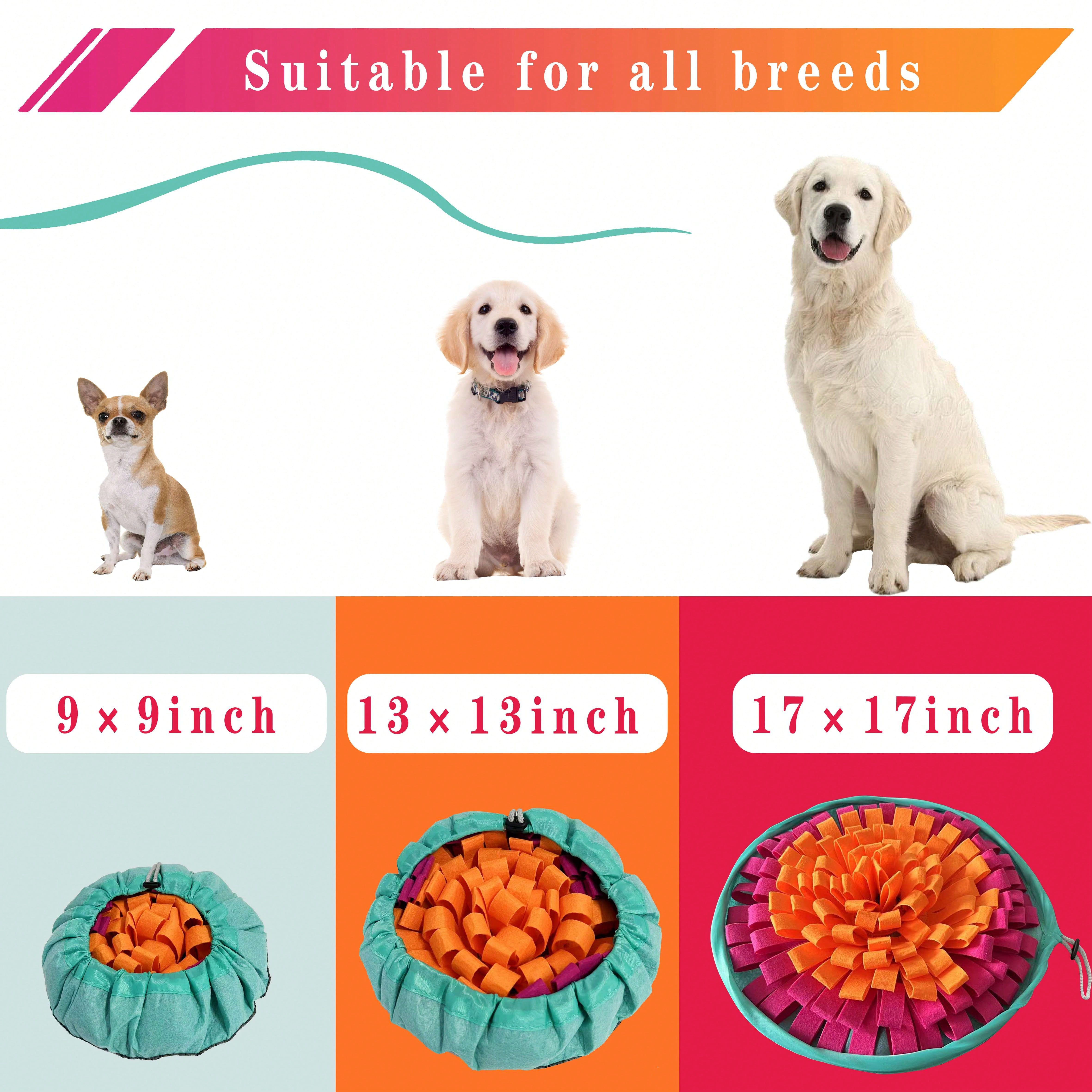 Snuffle Mat For Dogs, Interactive Sniff Mat For Slow Eating And Keep ...
