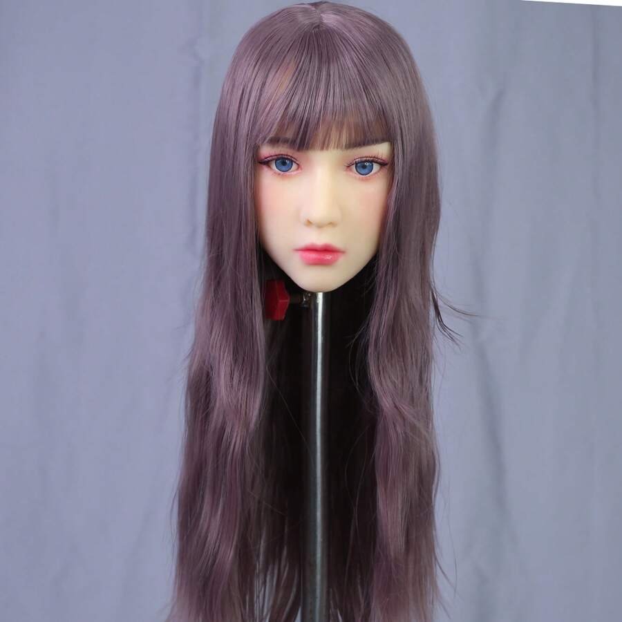 The Lifelike Sex Doll Head Is Suitable For Male Life Size With Jelly Soft Face Sex Doll Solid