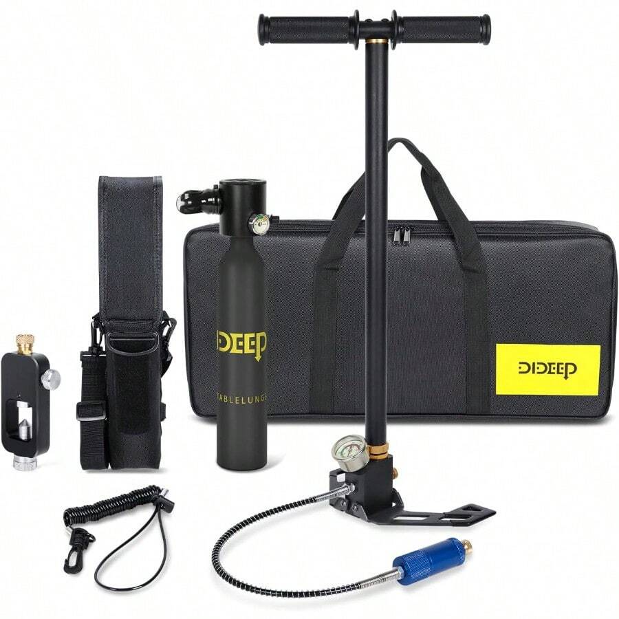 Tank Diving, 0.5L Capacity Mini Scuba Tank For 7-10 Minutes Underwater ...