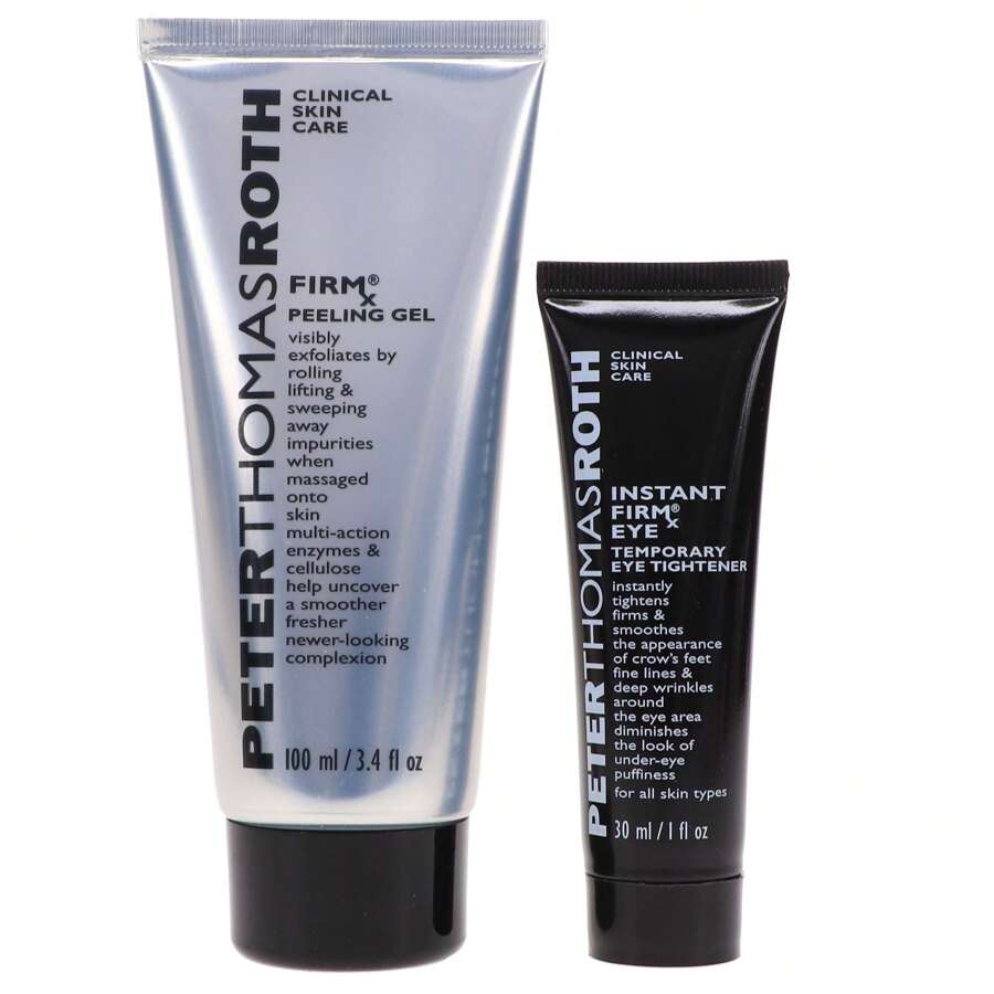 Peter Thomas Roth Full-Size FIRMx Face Peeling Gel & Instant Firmx Eye ...
