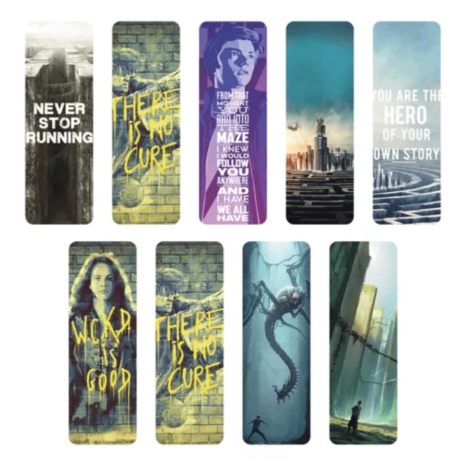 Pack: 10 Book Separators The Maze Runner Theme | SHEIN PT