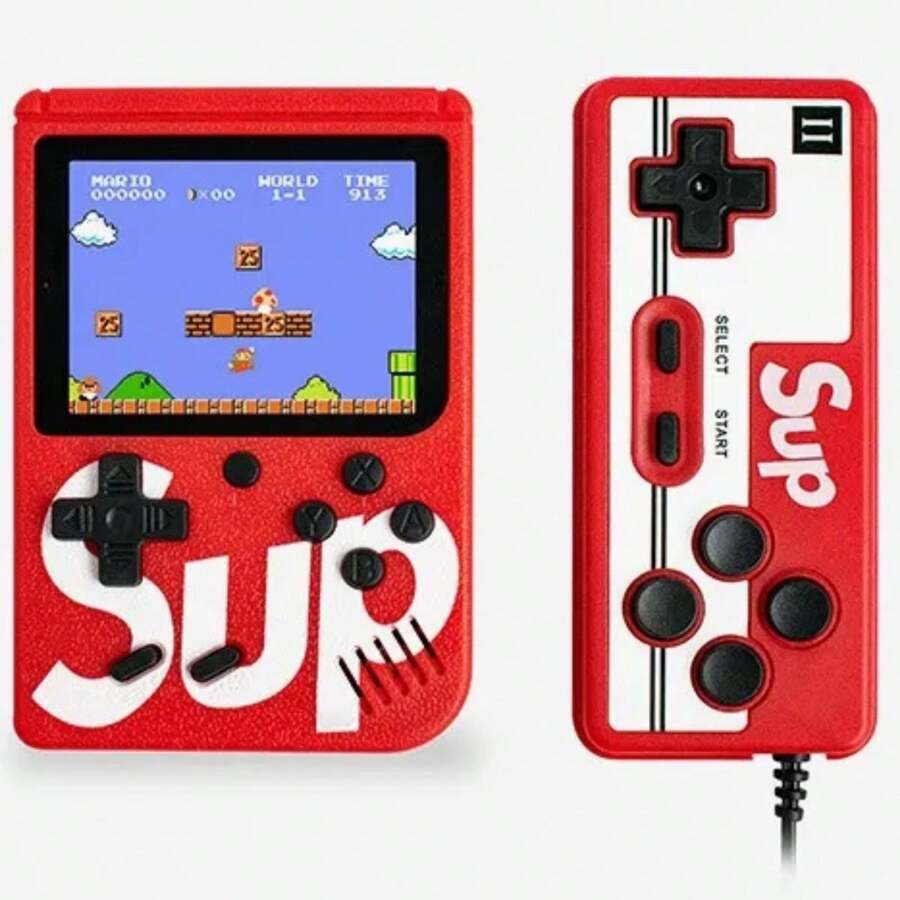 Portable Video Game Handheld Single Player Double Game Console 400 In 1 ...