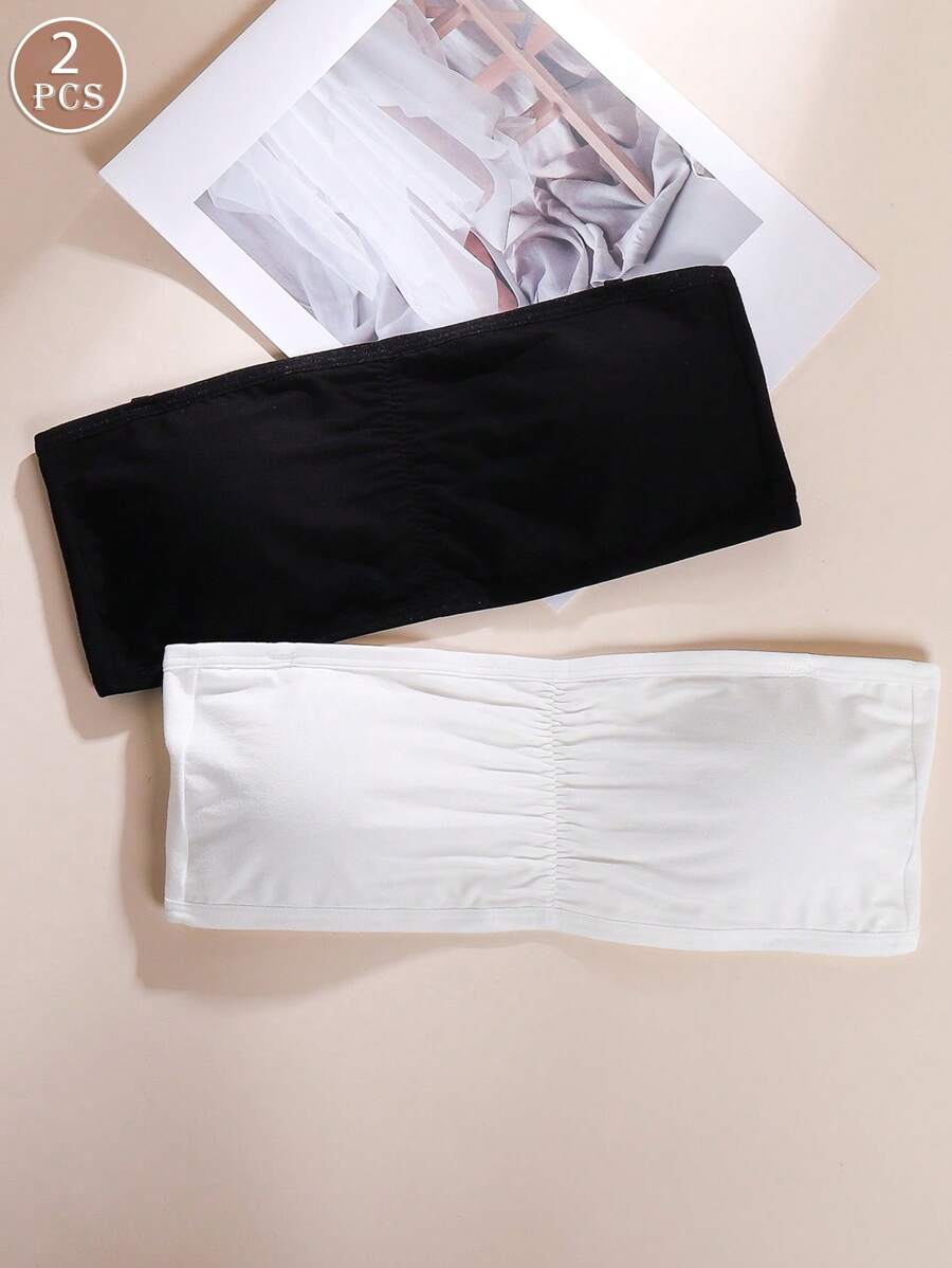 Wireless Seamless Lift-Up, Non-Slip And Non-Wrinkle Strapless Bra ...