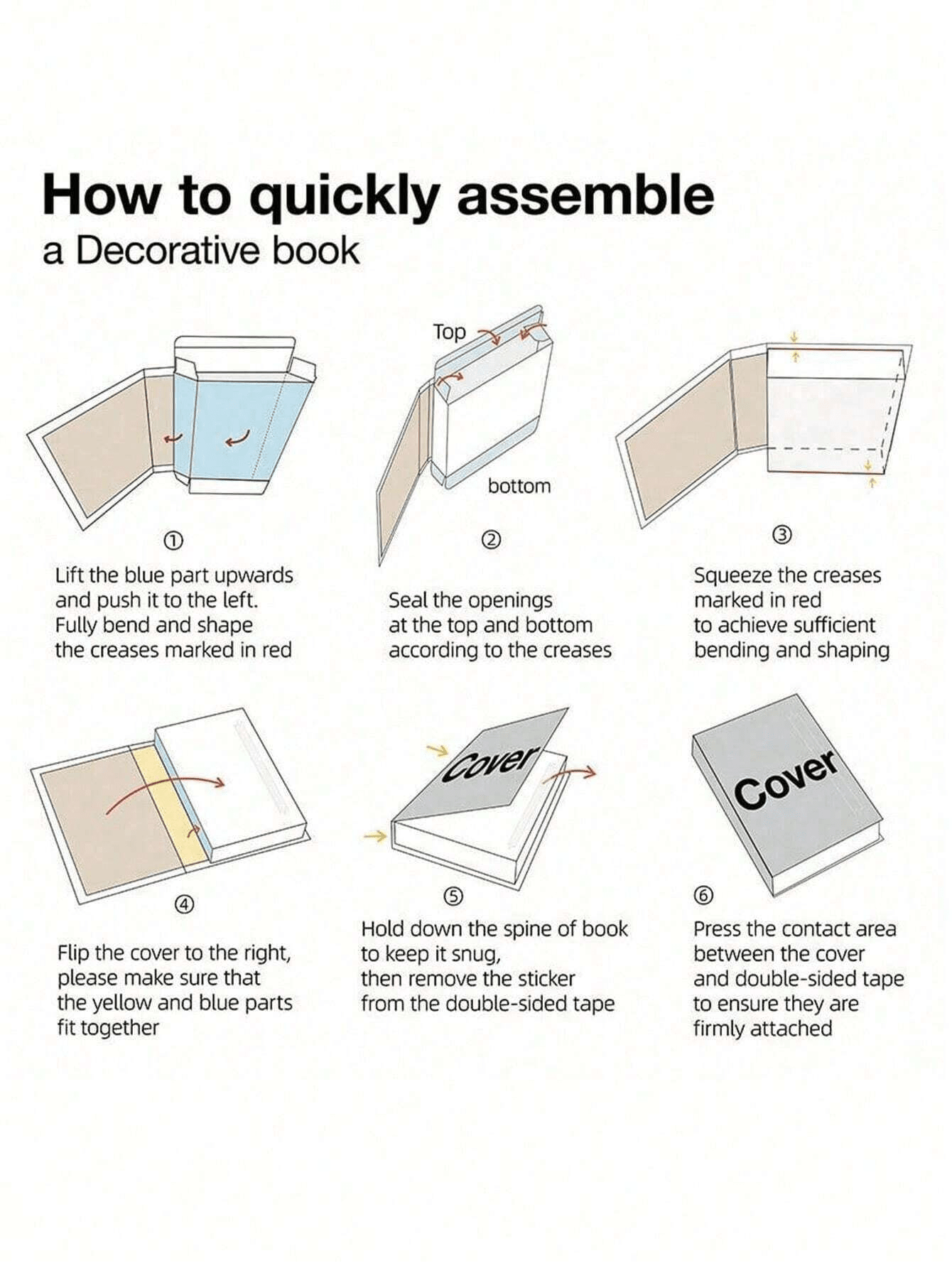 1pc/4pcs Minimalist Fake Book Decor, Modern Magazine Dummy Books For ...