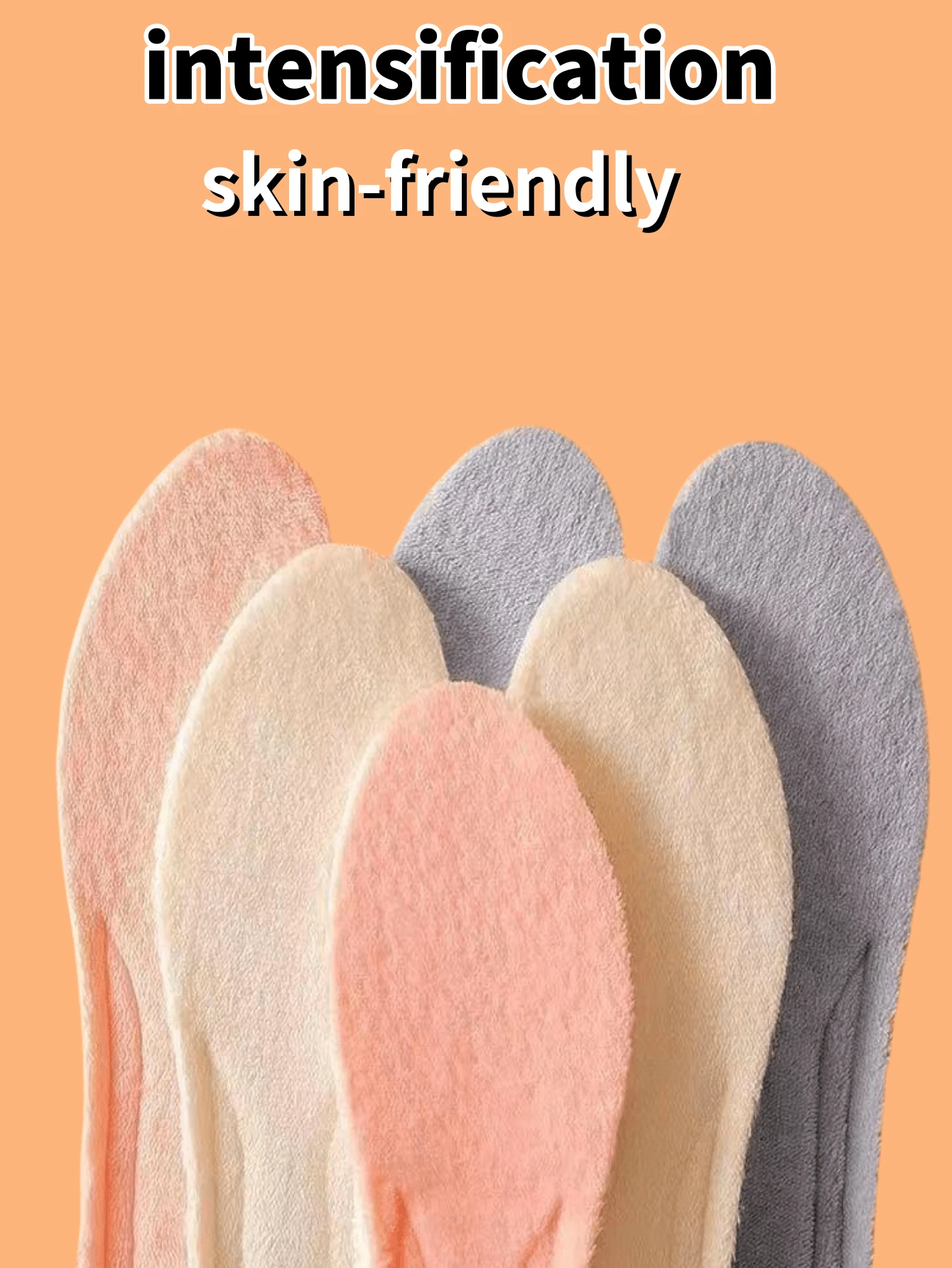 Warm Insole Winter Lamb Wool With Wool Thickening Can Be Cut For A Long ...