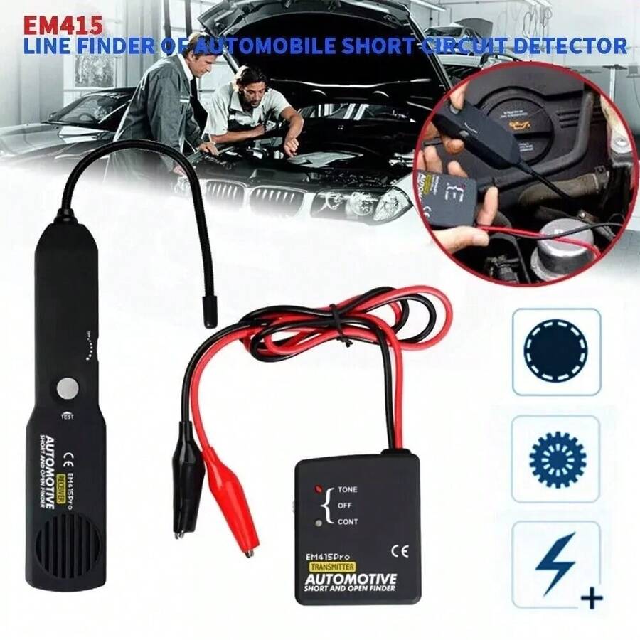 Car Digital Circuit Scanner Diagnostic Tool Tester Cable Wire Short ...