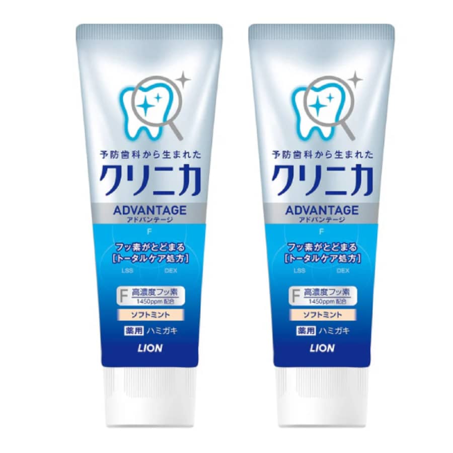 LION Lion Advantage Toothpaste Imported From Japan 130g X 2 Packs (Choose Your Scent) | SHEIN USA