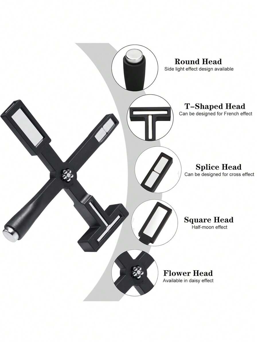 Nail 5-In-1 Multi-Functional Cross Magnet Nail Tool | SHEIN EUR