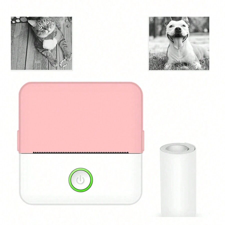Impresora térmica mini, impresora portátil sin tinta compatible con ...