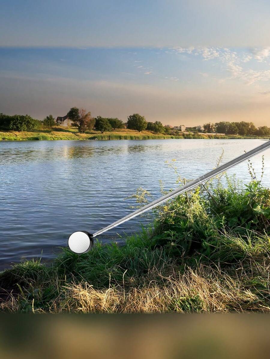 Golf Ball Retriever - Portable Telescopic 2.7m Stainless Steel ...