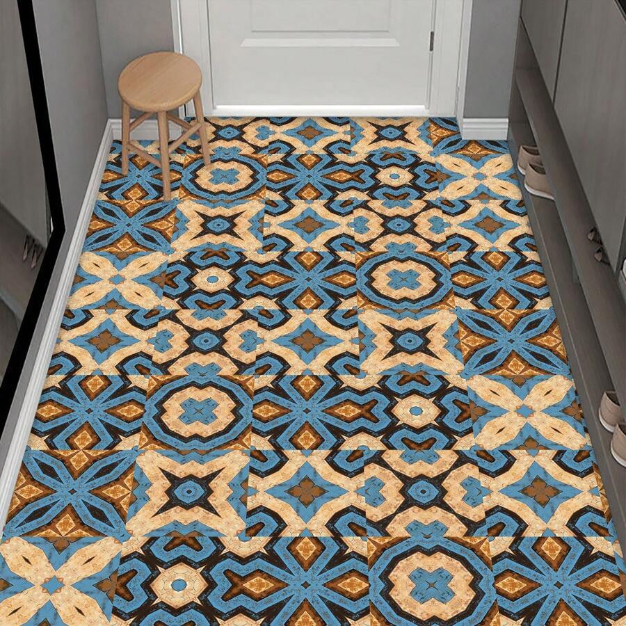 1 Set de 10 piezas Pegatinas de azulejos autoadhesivas de PVC con ...