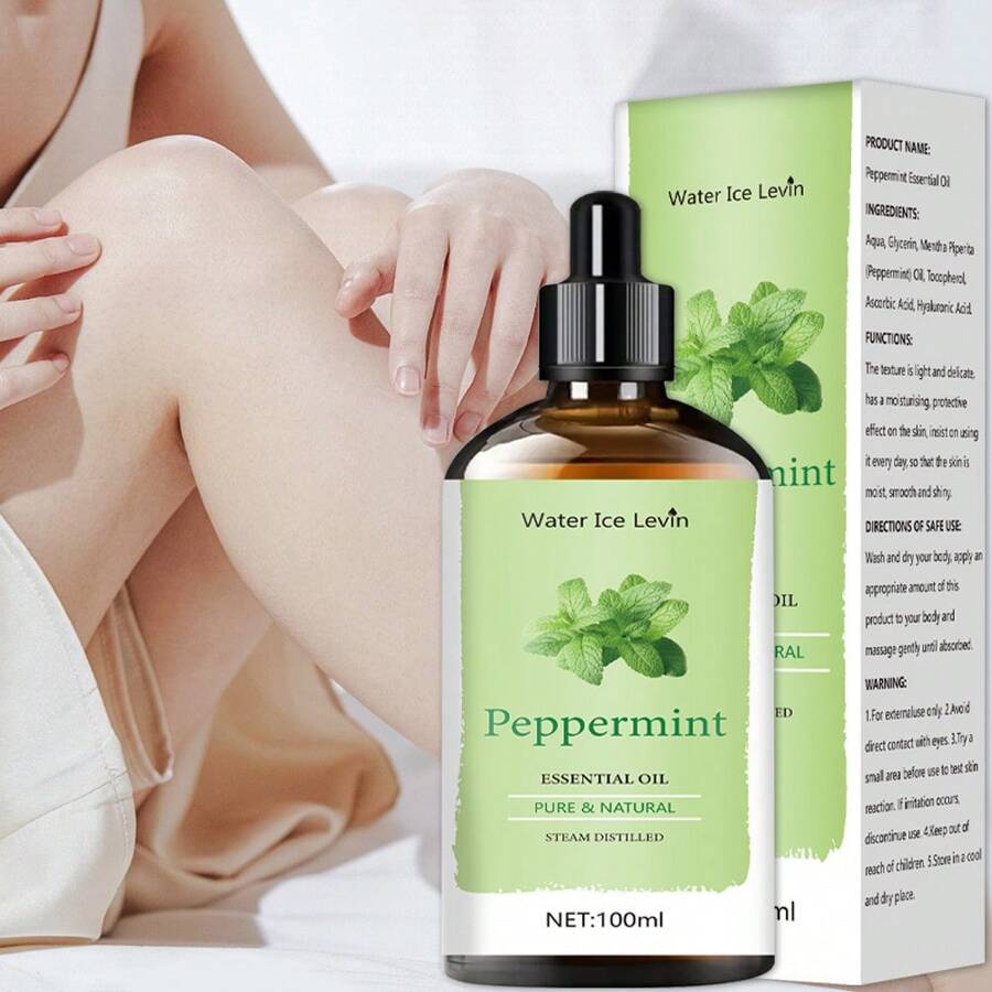 Water ice levin Peppermint Essential Oil, Moisturizes Skin, Makes Skin ...