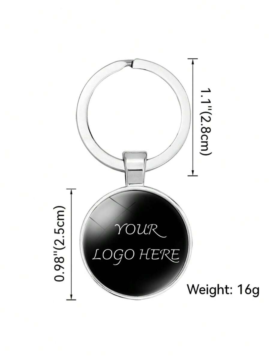 Customização Exclusiva Chegando: Chaveiro Pingente Simples de 25mm de ...