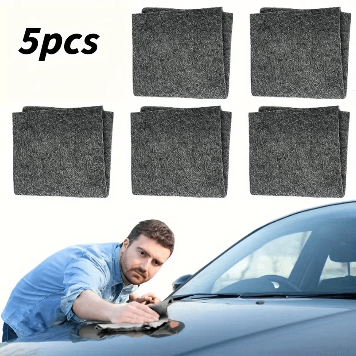 Nano Scratch Repair Cloth, Simple And Safe Car Scratch Remover, Quick ...