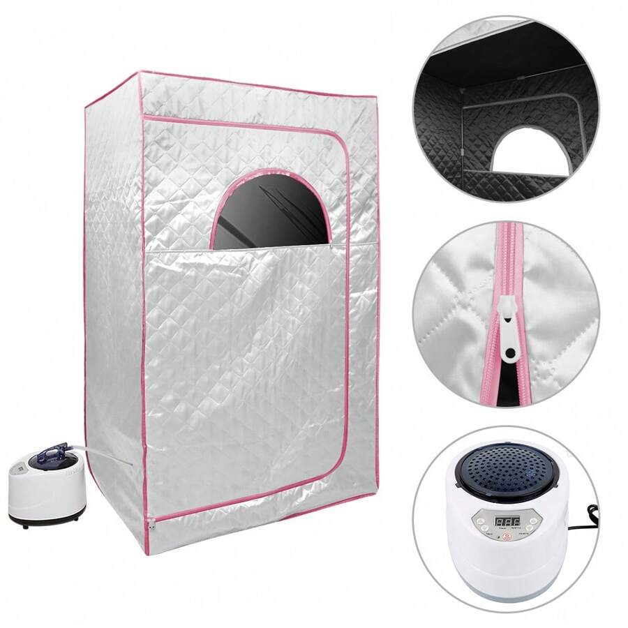 Portable Folding Steam Sauna Insulating House - 1 Place - Red - Hot ...