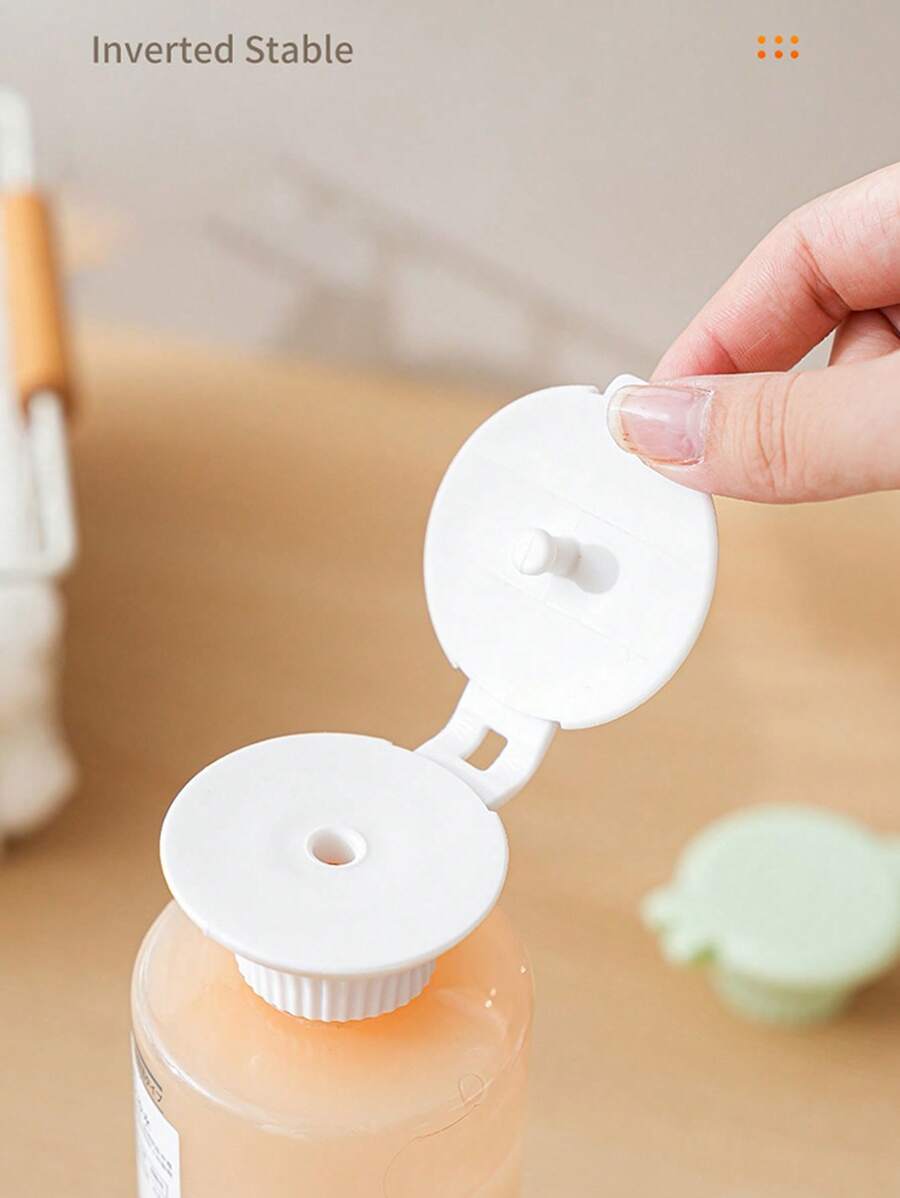 3pcs Inverted Bottle Caps, Anti-Leakage Shower Gel Shampoo Bottle Caps ...