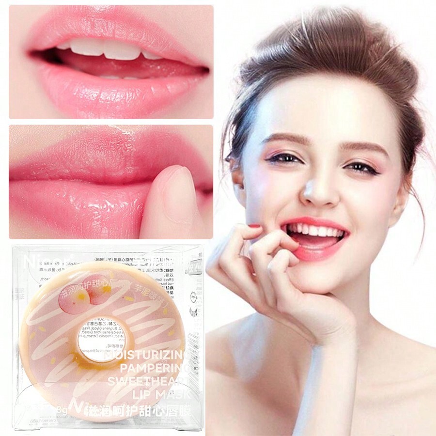 Nicor Candy Jelly Donut Lip Mask, Lip Care To Soothe Wrinkles, Hydrate ...
