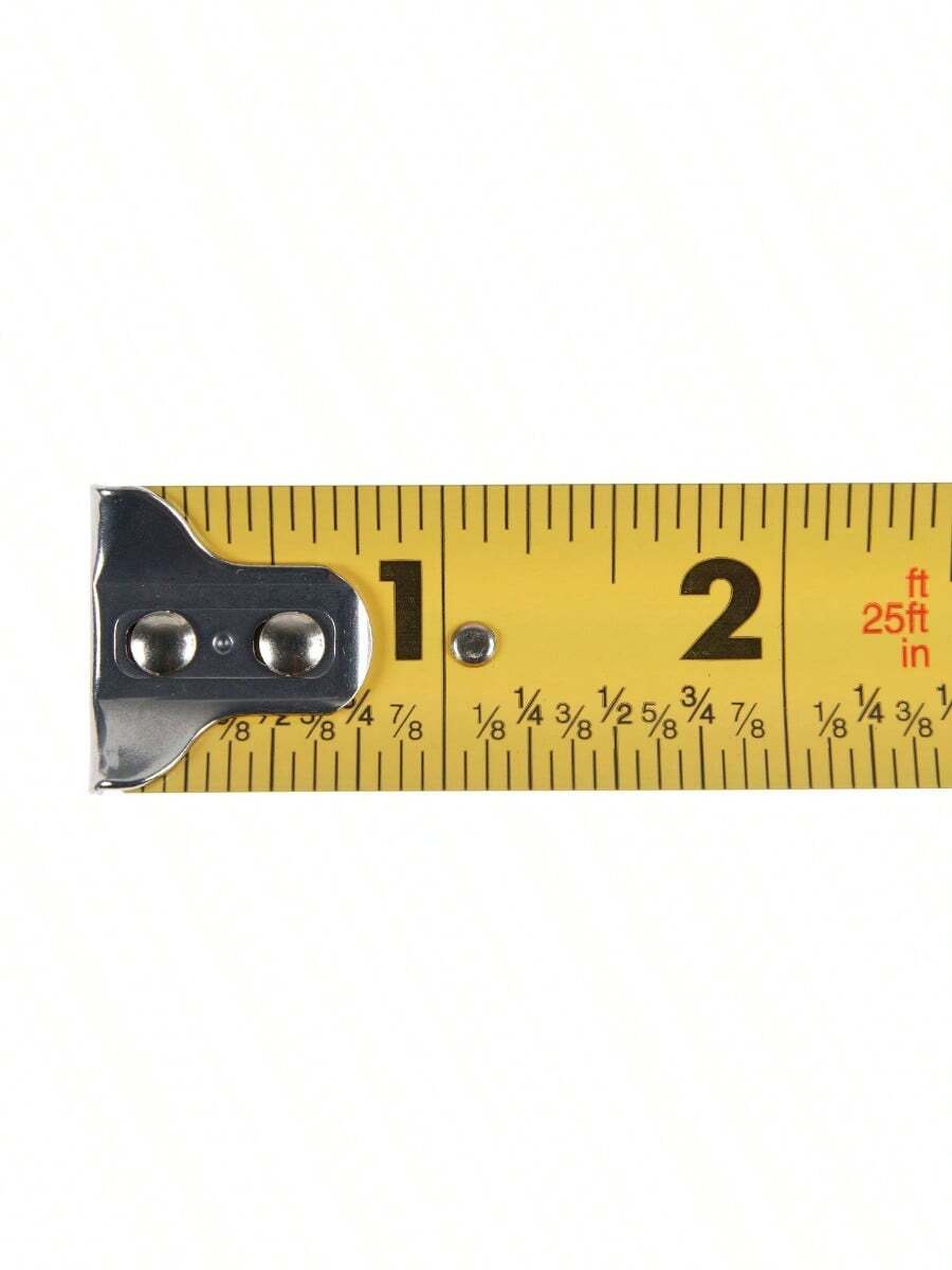 25ft. Self Lock Steel Tape Measure Automatic Blade Lock With Push ...