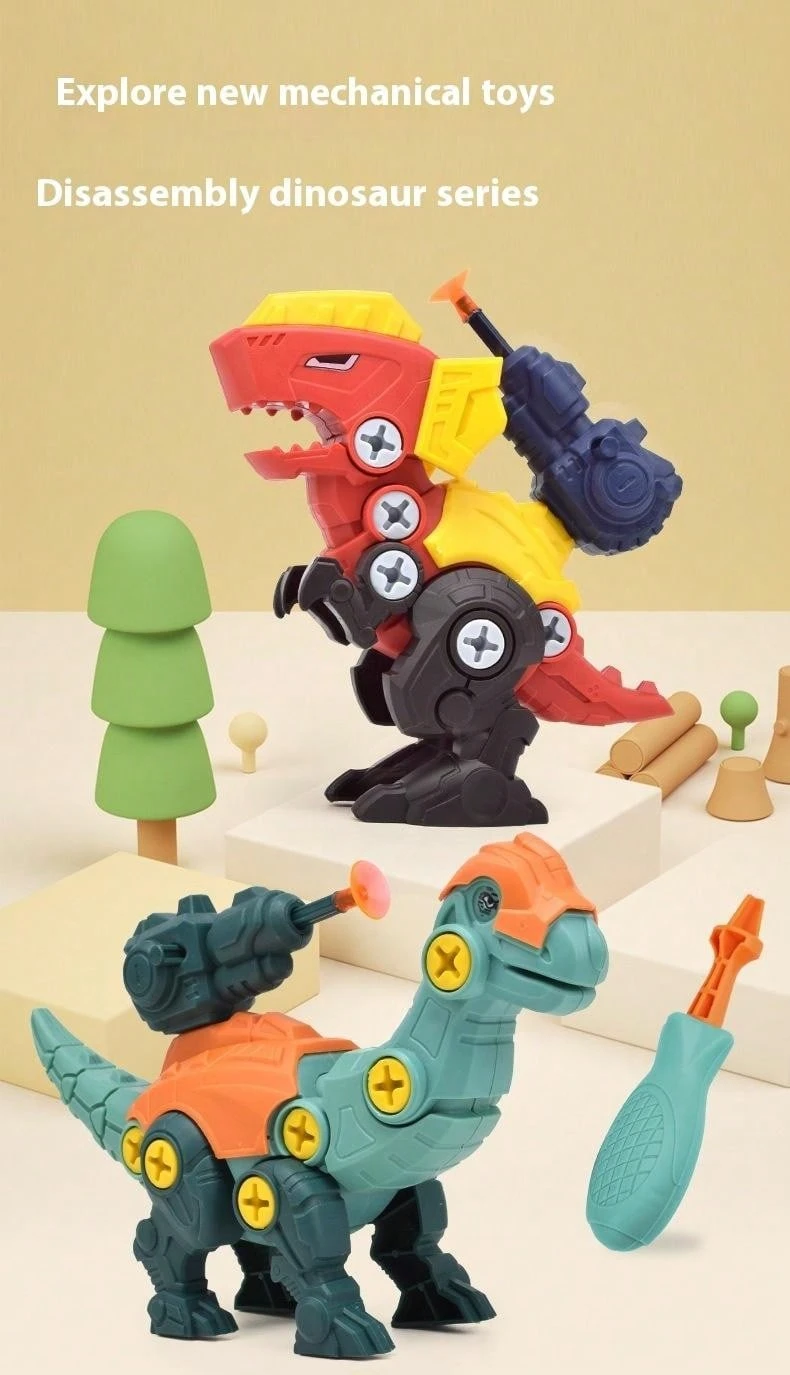 Dinosaur Toys, Kids Disassemble Dinosaur Toys, Educational Building ...