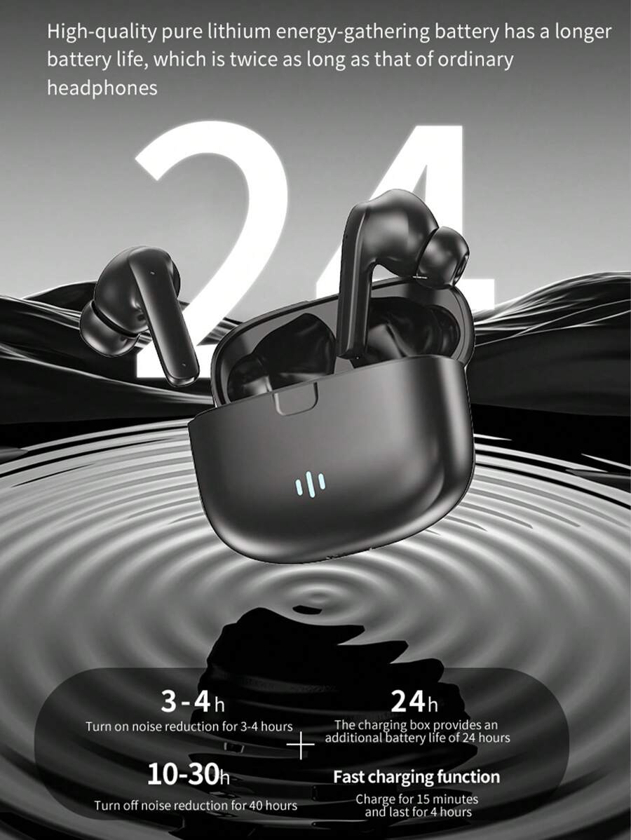 NEW SENYANG 新型 SENYANG 完全ワイヤレスイヤホン スポーツ用インナーイヤー型 ミュージックヘッドセット ANC ノイズ ...