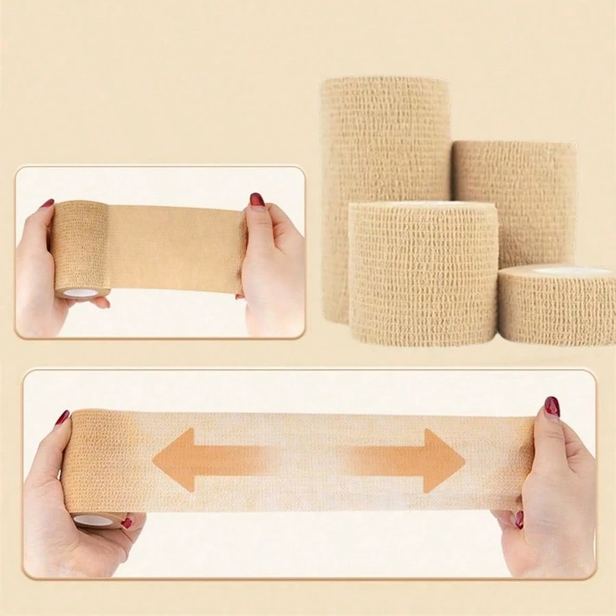 Sport Bandage Tape,Self Adhesive Bandage Wrap,Cohesive Bandages Elastic ...