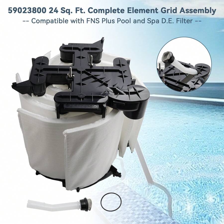 Areyourshop 59023800 Filter Grid Assembly For 24 Sq. Ft FNS Plus Pool ...