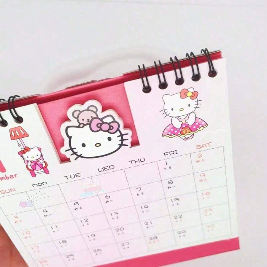 Sanrio Calendário De Mesa Sanrio Cute Characters 2025 Escolha Seu